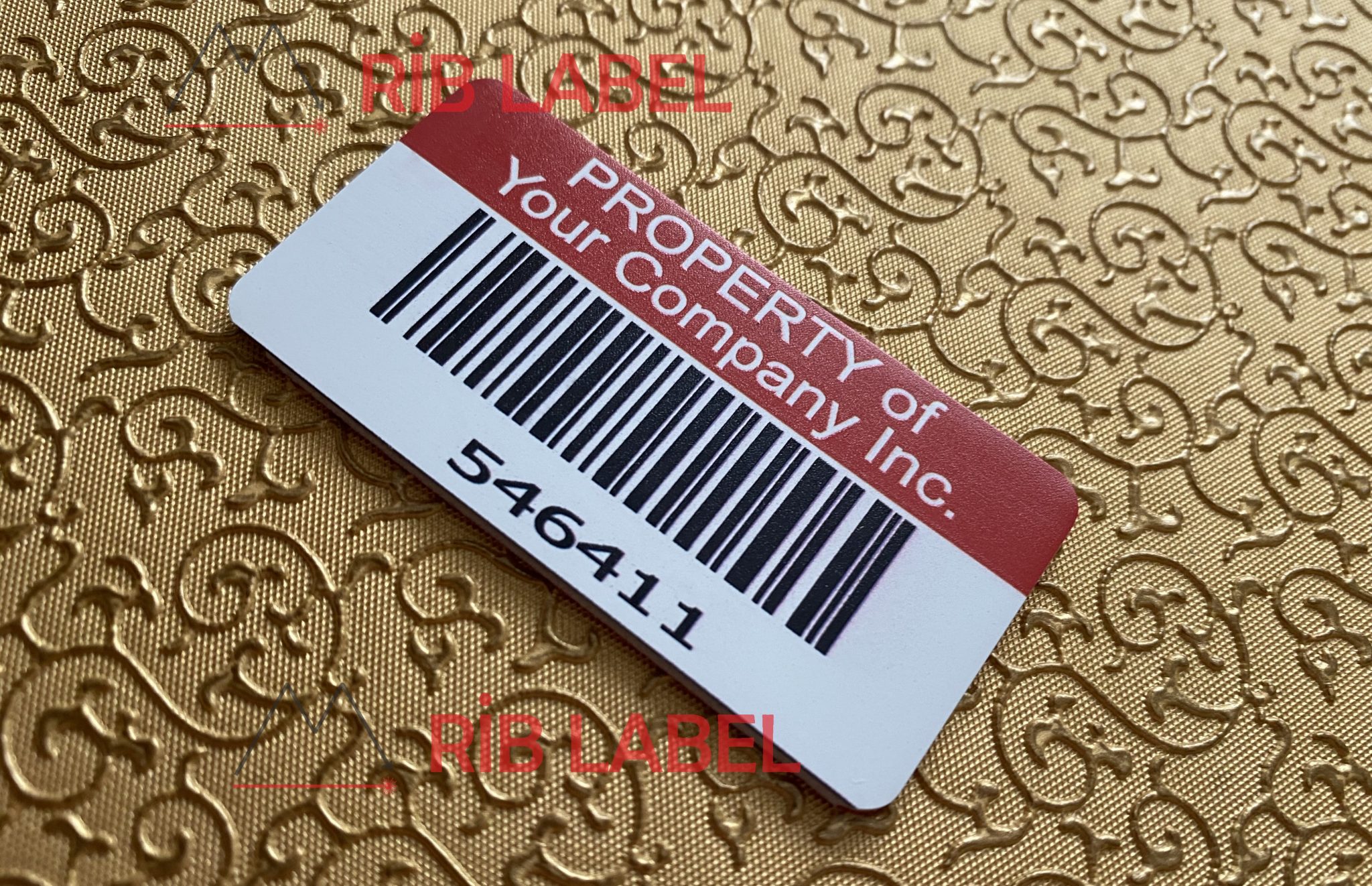 Unique Metal Asset Tags - [Barcode Metal Tags] $54.00