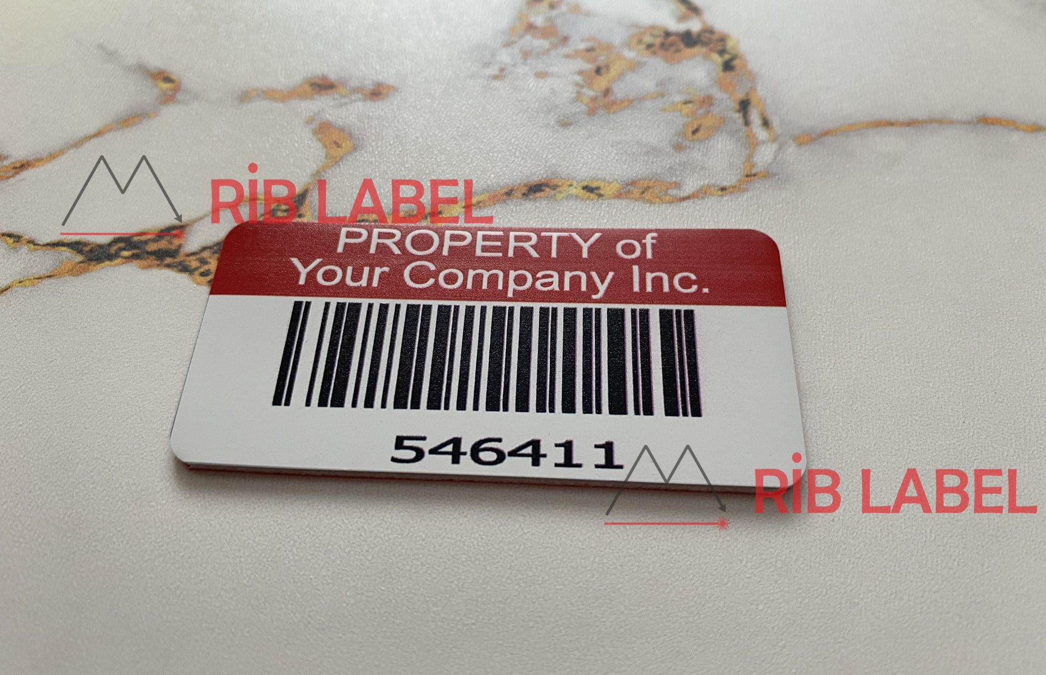 Unique Metal Asset Tags - [Barcode Metal Tags] $54.00