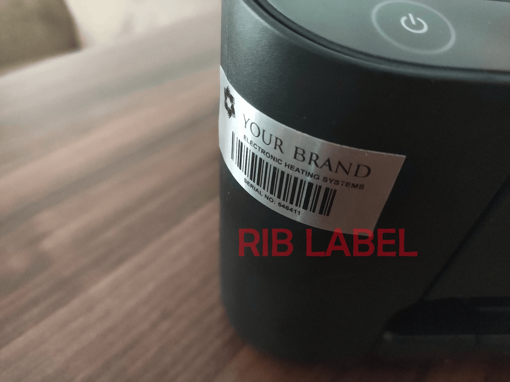 Thin Metal Asset Tags Serial Numbered QR Barcode Labels 0.2 mm ...